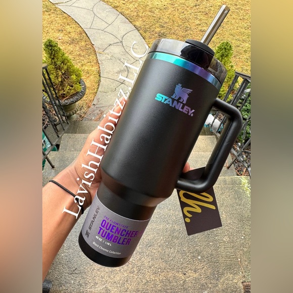 Stanley | Dining | Stanley Black Chroma Collection 4oz Stainless Steel ...